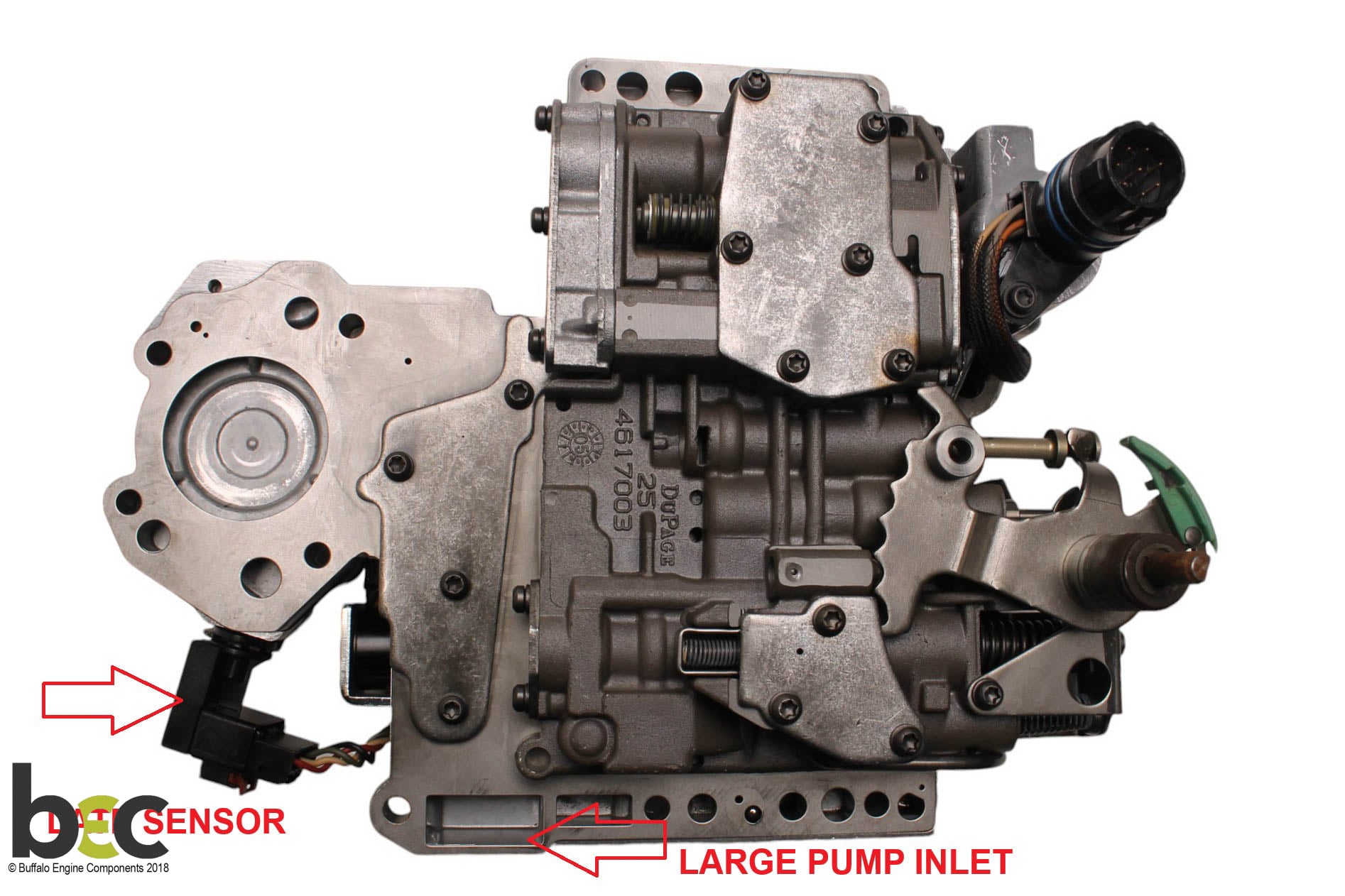 12740CA - A500 USED VALVE BODY LARGE PORT 1999-UP - Product Details