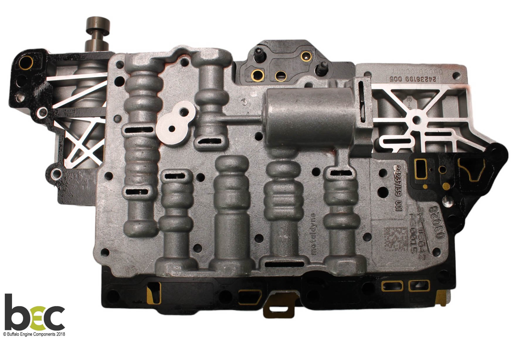 25740BBK - 6T70 6T75 USED VALVE BODY & TEHCM BOTH "U" NOTCH 2009 ...