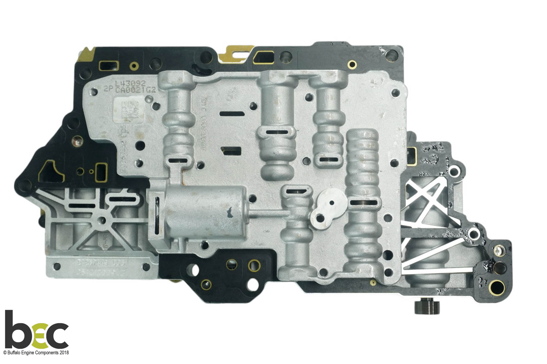 25740C - 6T70 6T75 USED GEN 2 VALVE BODY "V" NOTCH 2013-UP - Product ...