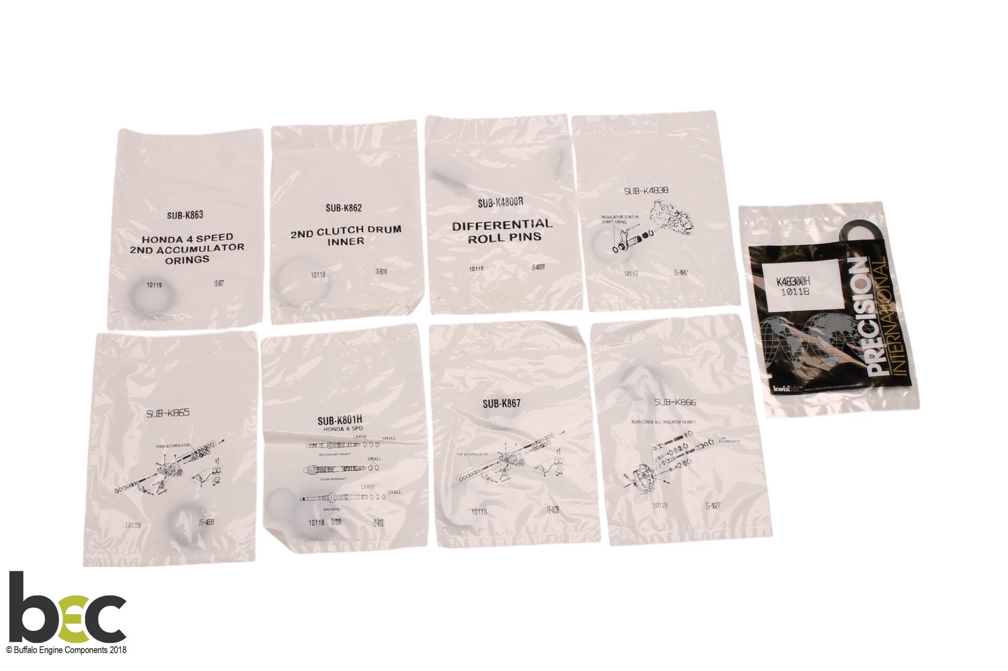 K48900H - MPRA RO REBUILD OVERHAUL KIT INTEGRA 1990-1993 - Product Details