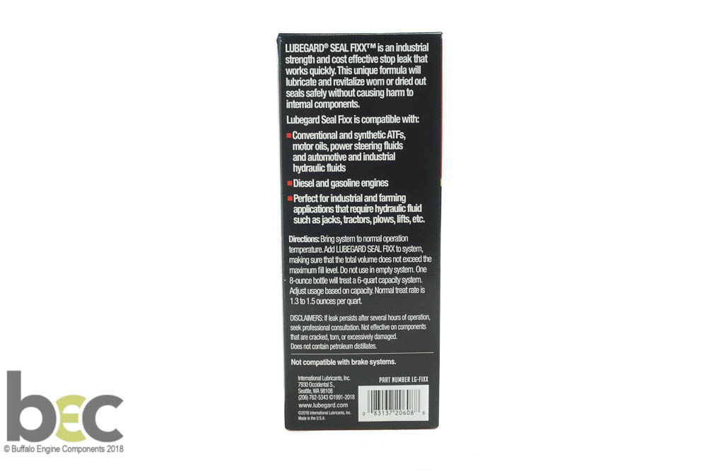 LG-FIXX - LUBEGARD MULTI-SYSTEM STOP LEAK SEAL FIXX - Product Details